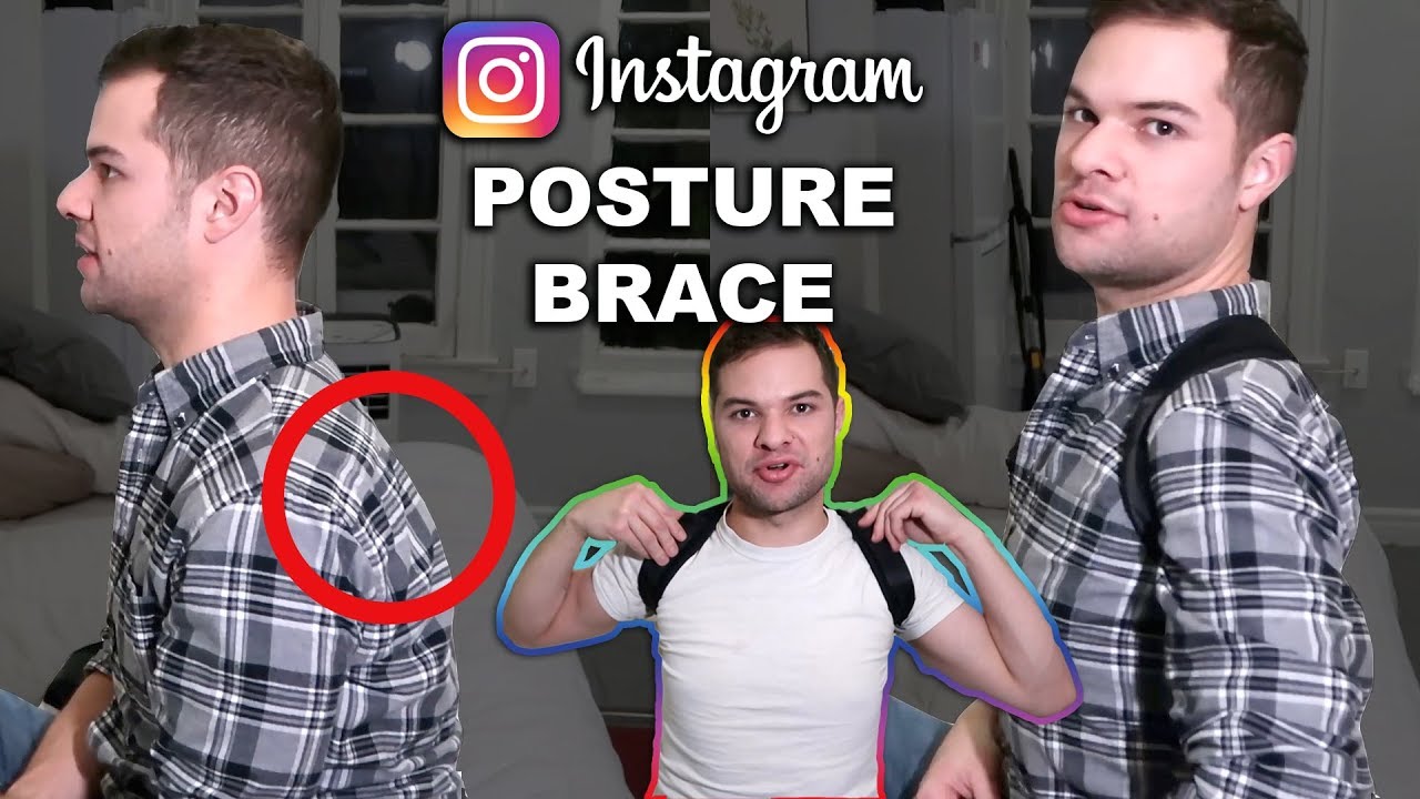 Trying Instagram Products! Posture Corrector Back Brace Review