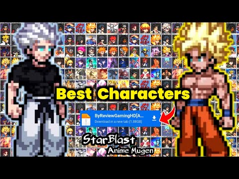 Update!! Anime War CrossOver Mugen | Starblast Anime Best Characters Game Android Offline