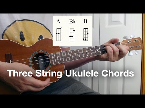 Easy Three String Ukulele Chords for Beginners (Similar to Guitar Chords)