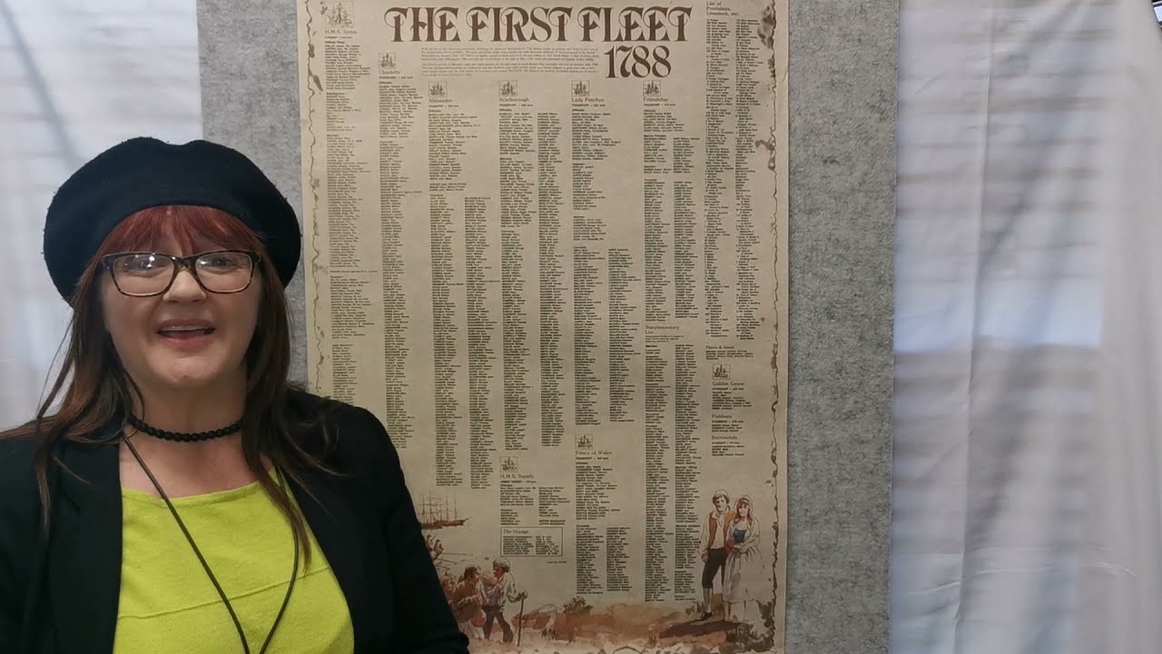 The First Fleet 1788 Chart