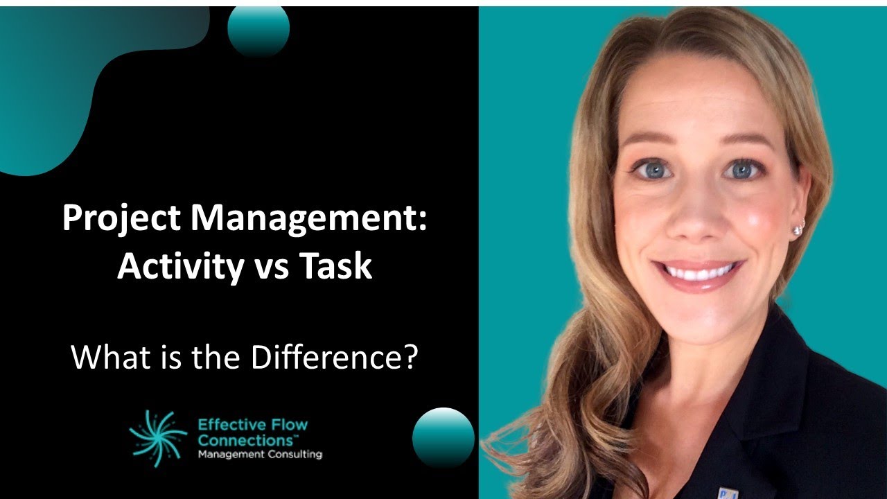 Project Management - Activity versus Task?