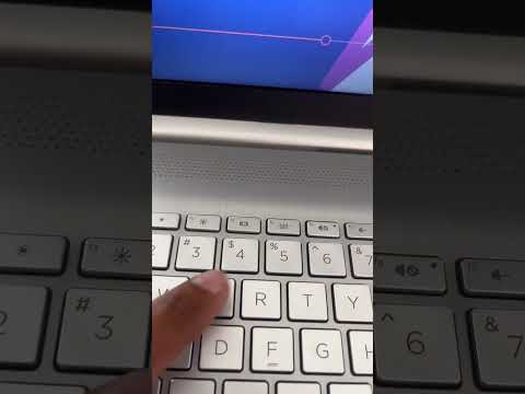 Hp laptop keyboard light how turn on | Hp laptop backlit keyboard turn on #shorts #backlight #viral