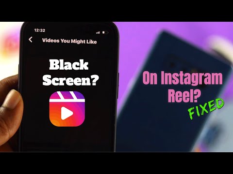 How To Fix- Instagram Reels Black Screen Problem! [iOS or Android]