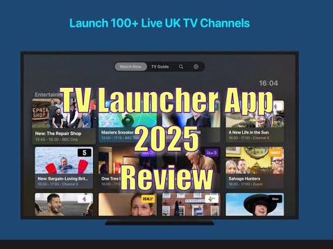 TV Launcher App Review 2025