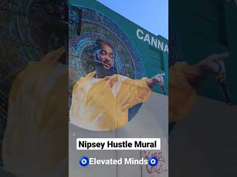 Nipsey Hussle Mural in Los Angeles!