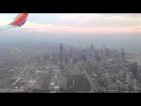 Flying Southwest Airlines into Chicago Midway Airport