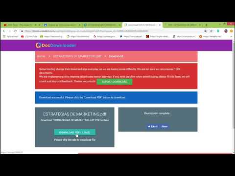 COMO DESCARGAR DOCUMENTOS DESDE LA PAGINA DE SCRIBD - TOTALMENTE GRATIS 2019
