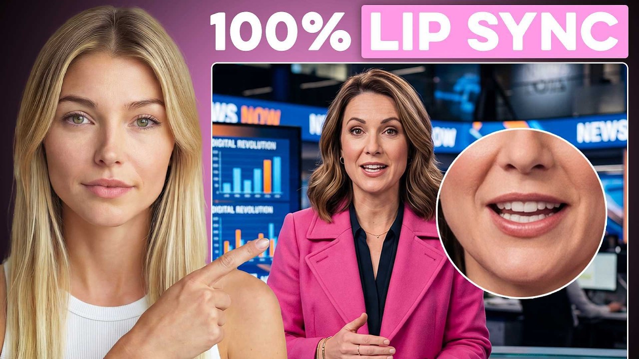 How to Lip Sync AI Videos with 100% Accuracy