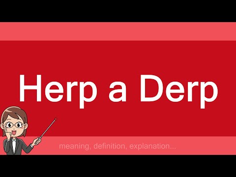 Herp a Derp