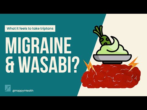 Migraine & Wasabi: How it feels like to take triptans (migraine medication)