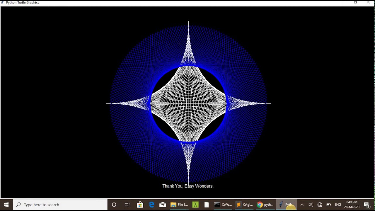 Python Turtle Graphics- Python Code Wonders