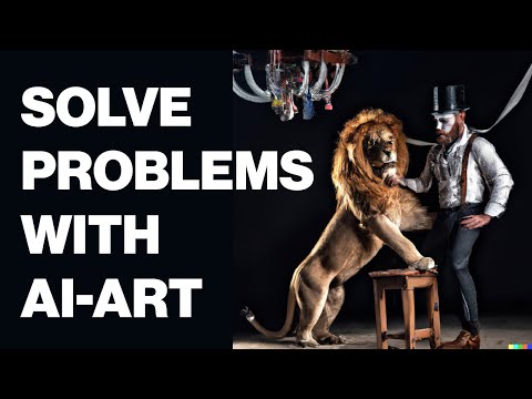 Use AI Generated Art to Solve Problems