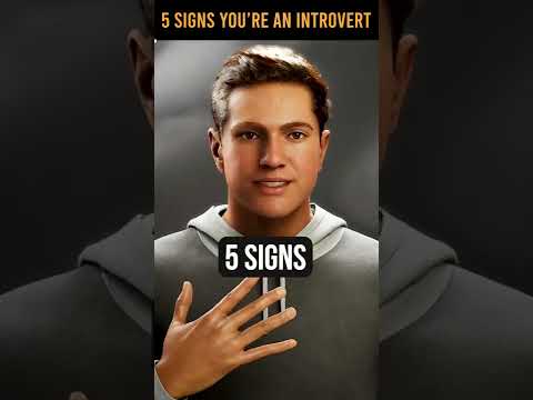 5 Signs you're an Introvert #shorts