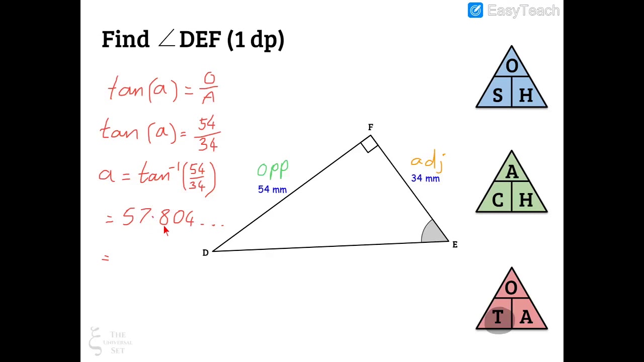 N4 - Trigonometry - Missing Angles
