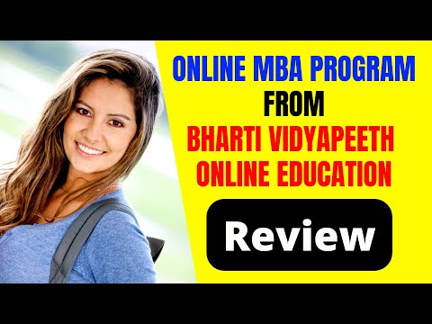Online MBA program from Bharti Vidyapeeth Online Education(Review) || #bhartividyapeeth #onlinemba