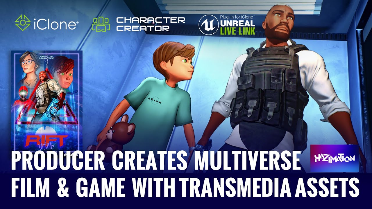 Pitch & Produce | Creating Multiverse Characters across Film & Game with Transmedia Assets