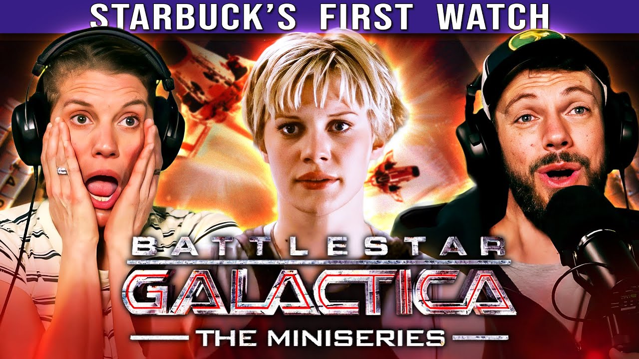 Katee Sackhoff Watches Battlestar Galactica for the FIRST Time | BSG Miniseries (Part 1)