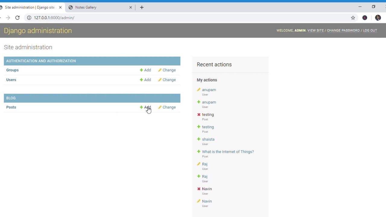 College Notes Sharing Platform in Python django | Projecto.in