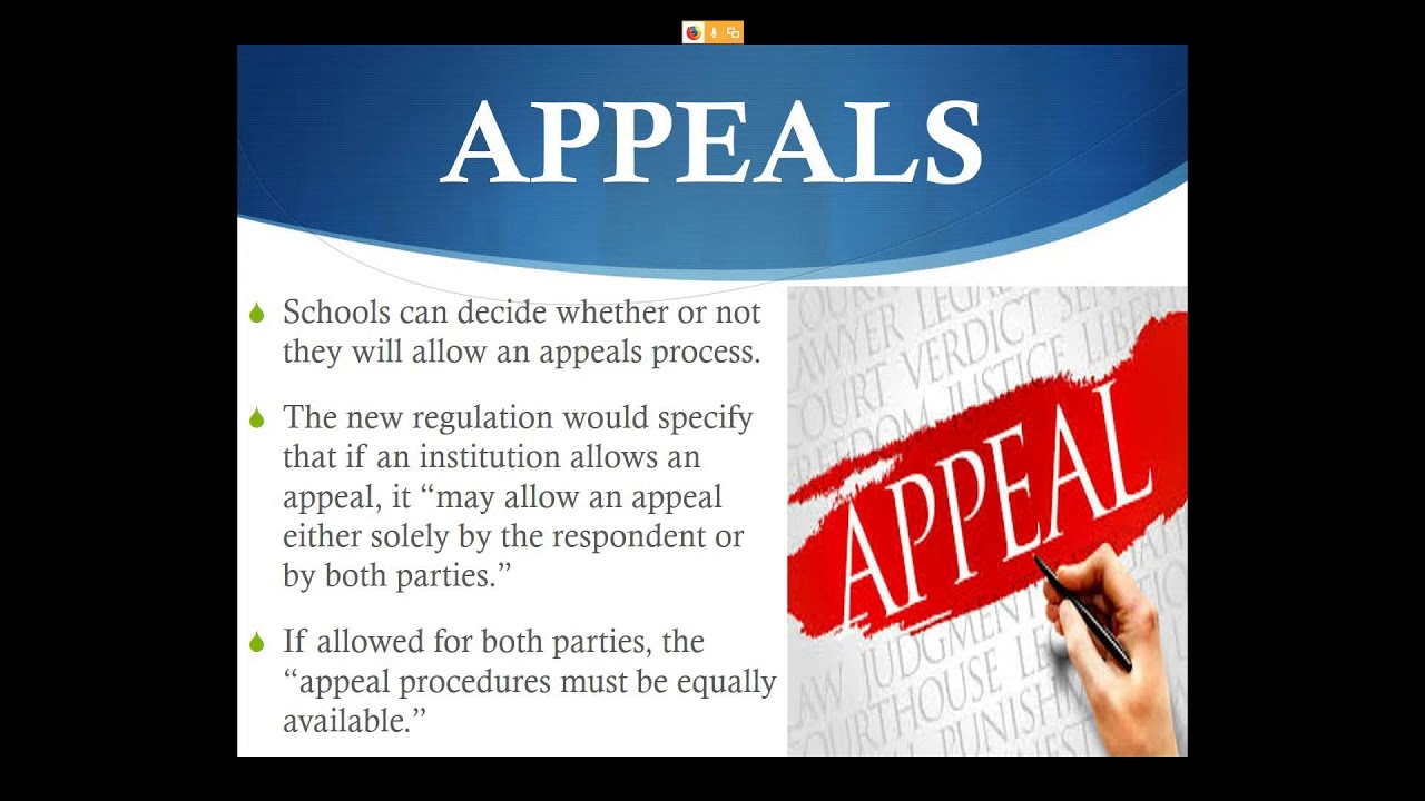 Title IX Webinar Series Session 1
