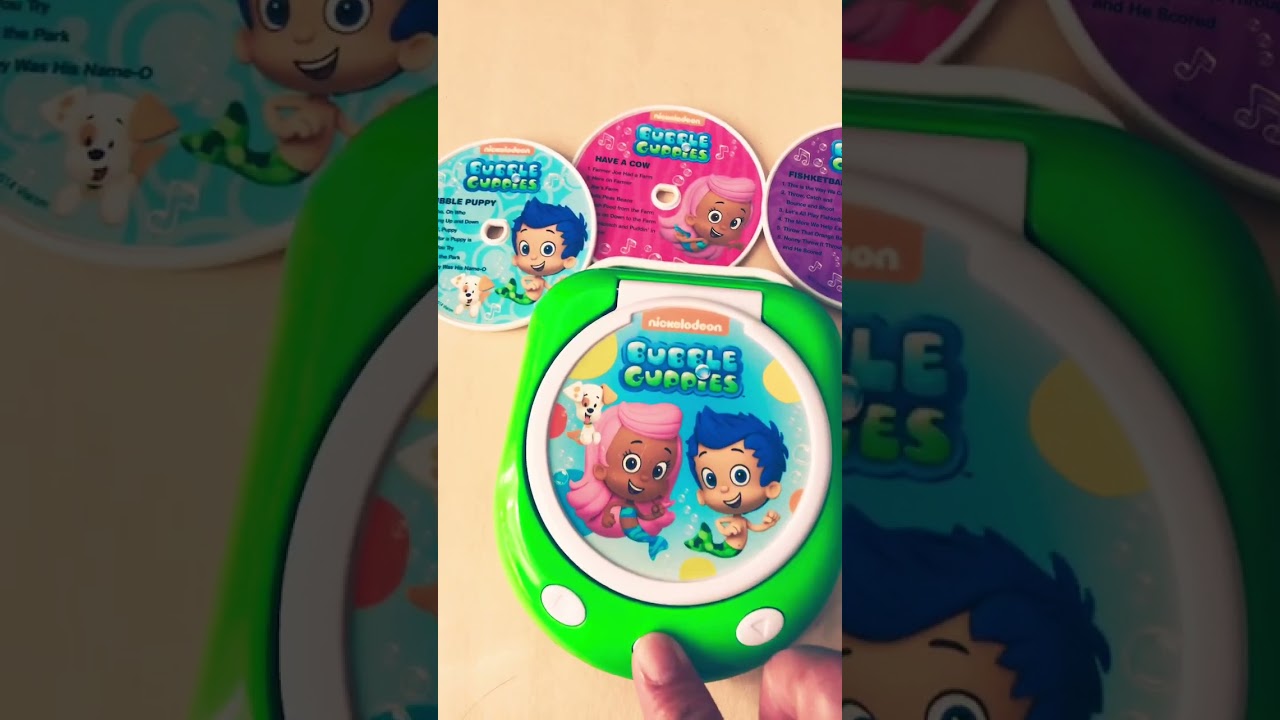 BUBBLE GUPPIES super cute Mini Disc #shorts #trending #short #mini #discs #bubble #bubbleguppies