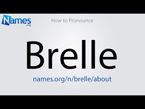 How to Pronounce Brelle