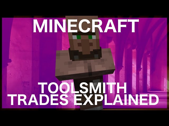 5 best toolsmith villager trades in Minecraft