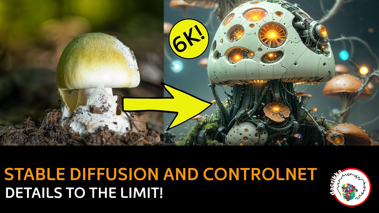 Stable Diffusion and ControlNet: details to the limit with advanced upscale!