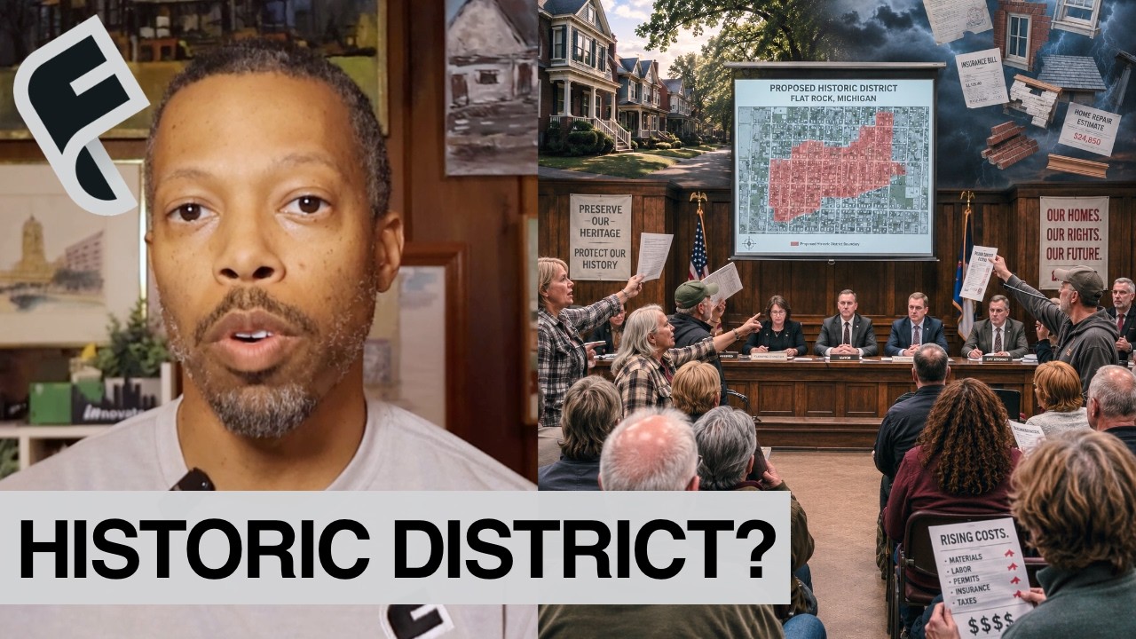 These Michigan Homeowners Are FURIOUS Over This Historic District Plan