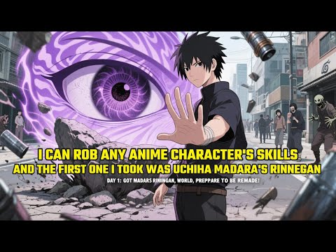 I Can Rob Any Anime Character's Skills, And the First One I Took Was Uchiha Madara's Rinnegan