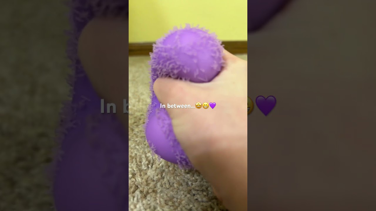 I love the fuzz ball flower power!!!💜🌸 #foryou #needoh #fidgettoysplus #trending