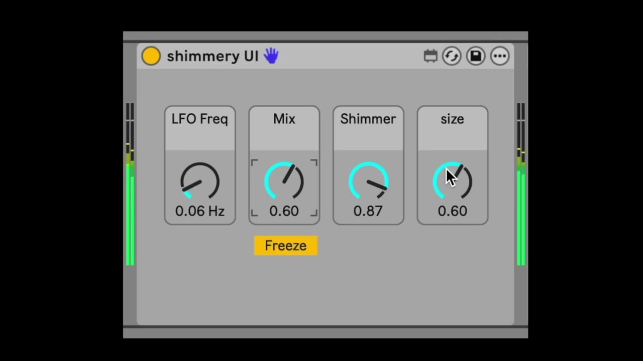 Max for Live, Hello, World! (Hello, Shimmer!) tutorial patch