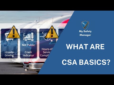 What are CSA BASICs?
