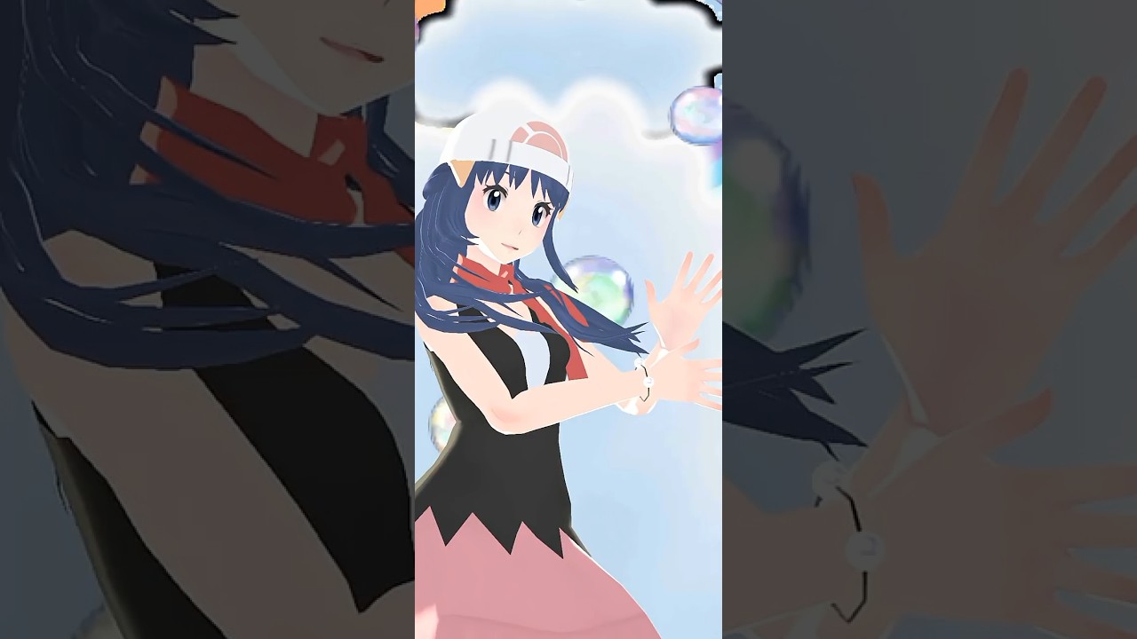 (Reupload) MONTAGE - HIKARI Dawn#shorts#pokemon#dance#edit#marinasarahofficial#frostiris#fypシ