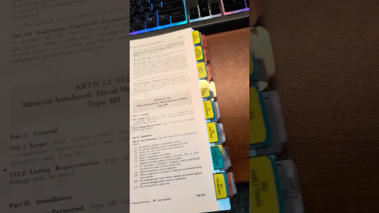 NEC Chapter 3 Explained: The Wiring Method Pattern for Faster Code Access! #ElectricalCode