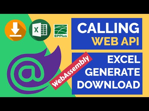 Learn Excel Generate And Download using Web API || Blazor WebAssembly - Mind Luster