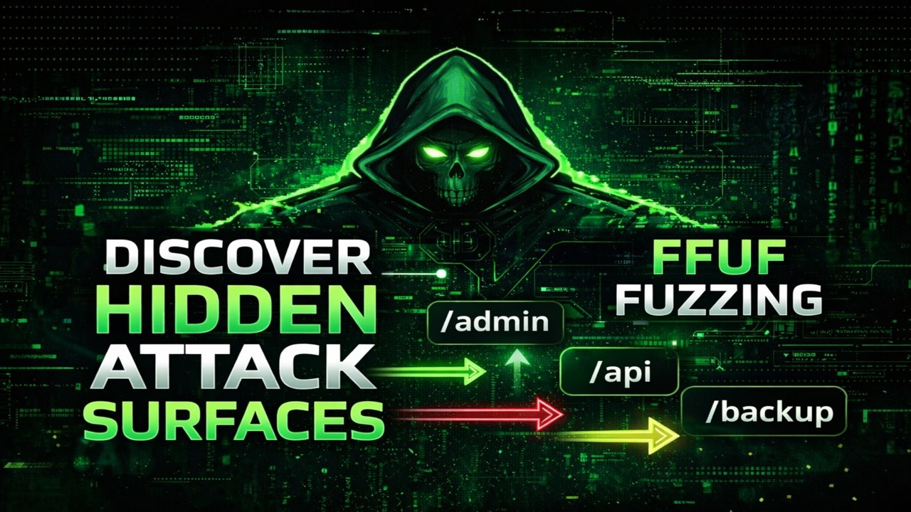 👉 Discover Hidden Attack Surfaces with FFUF | Web Fuzzing Tutorial 😈