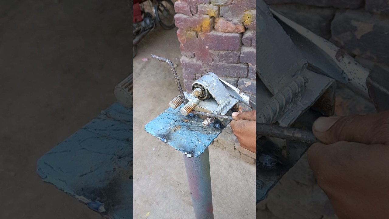 Useful Idea For Metal Bar Bending #shorts #shortvideo