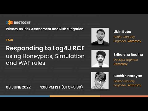 Responding to Log4J RCE using Honeypots, Simulation and WAF rules