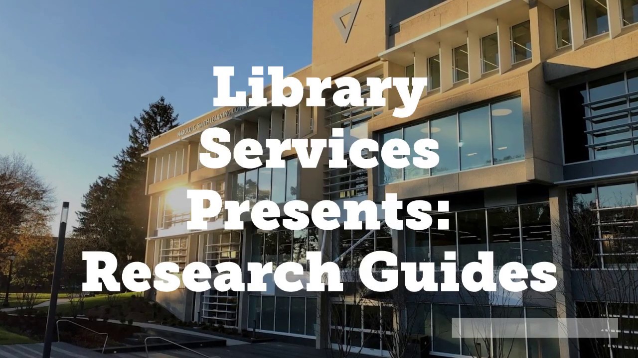 Research Guides - Springfield College Library Services