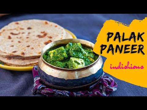 Palak Paneer | पालक पनीर | Indischer Käse mit Rahmspinat