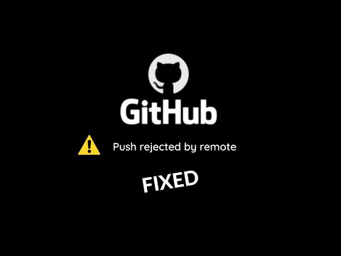 Push Rejected | GitHub guide | Push master to origin rejected by remote - FIXED