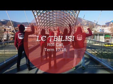 LC Tbilisi Roll Call "Let's get it started" Term 17/18