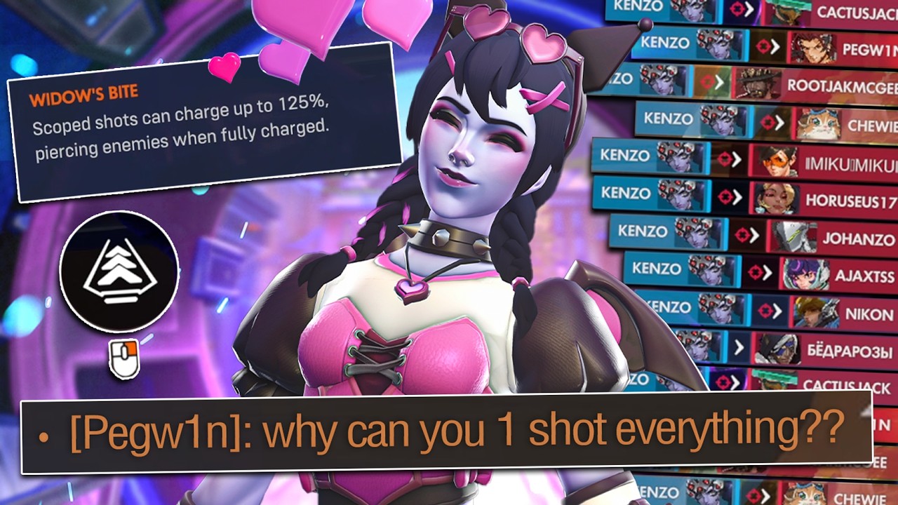 This new Widowmaker Perk is like CHEATING in Overwatch