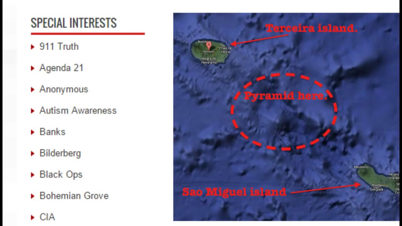 21 Underwater Pyramid Found Near Azores Has Portuguese Navy Investigating!