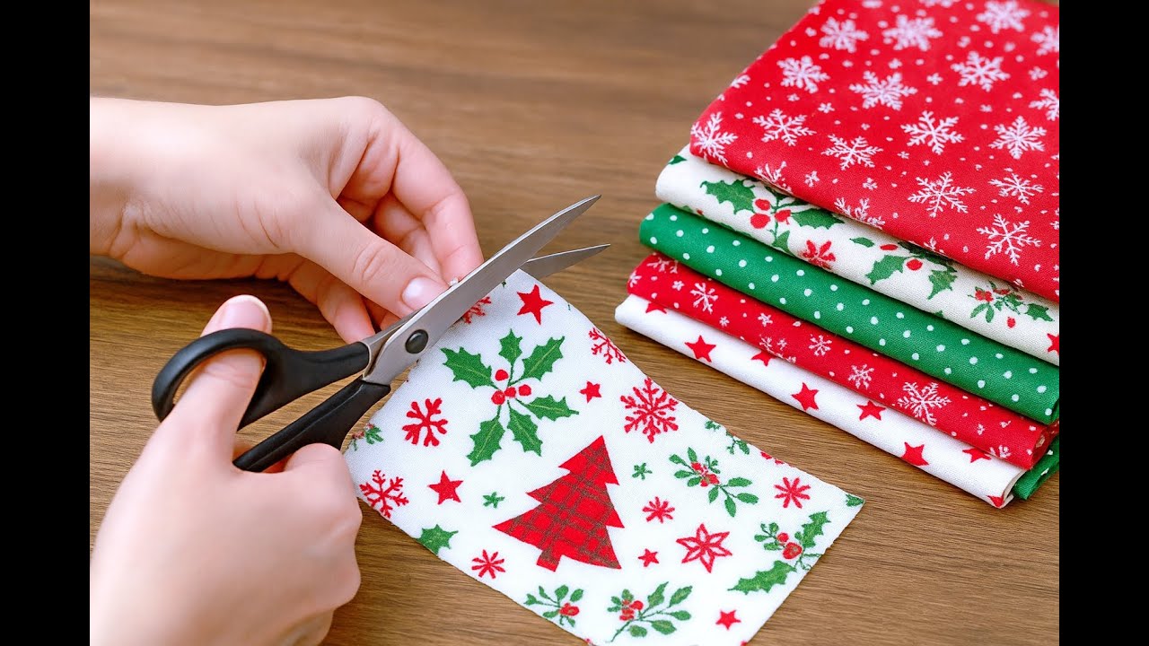 🎄2 Creative Christmas Sewing Projects | Sewing  Lovely Christmas Gifts for the Holiday Season