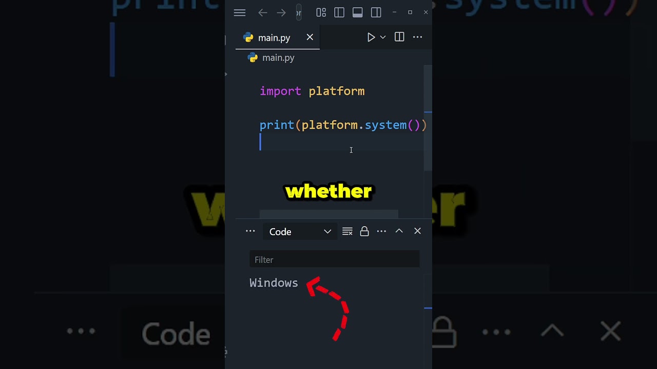 Find Your OS in One Line of Python! 💻🐍