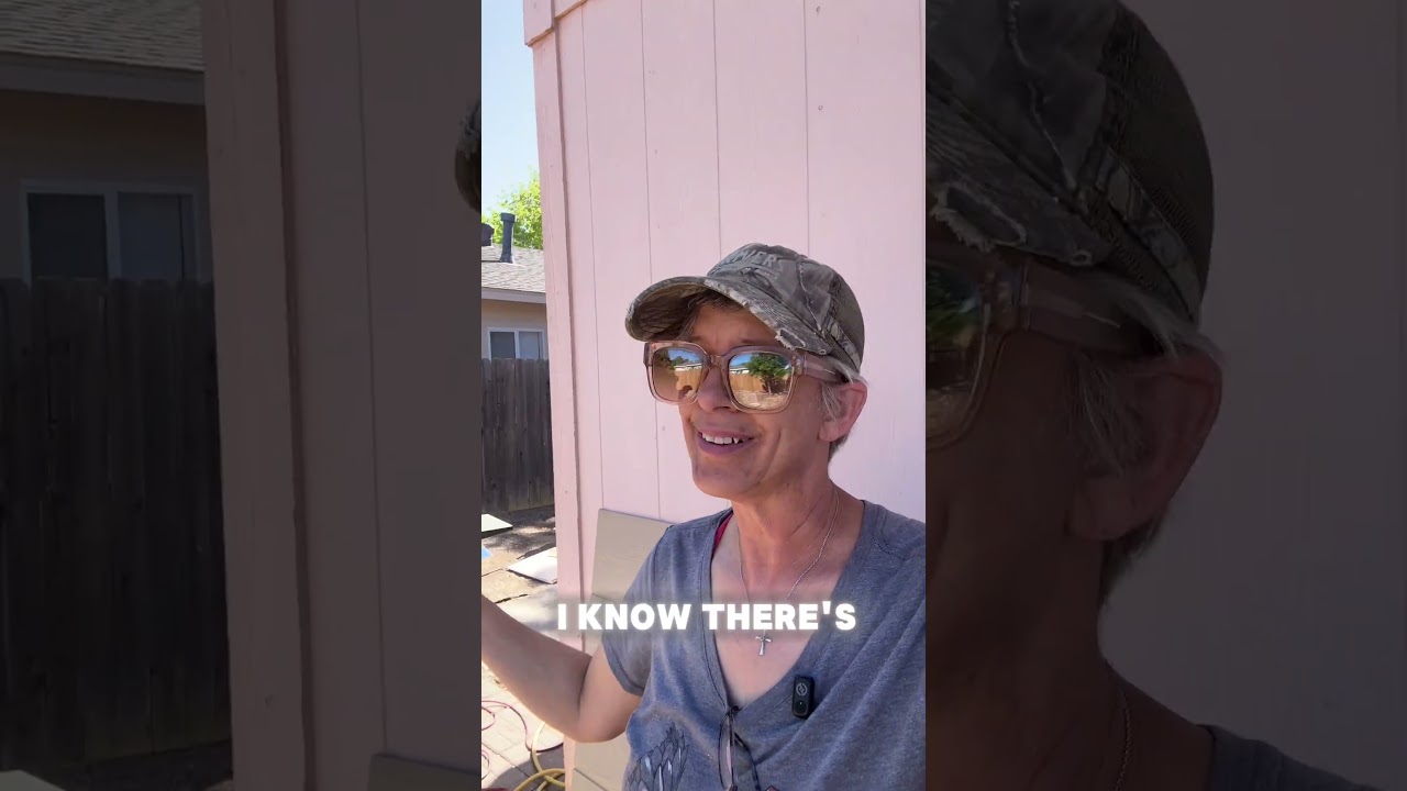 Working on fixing the rental property before Appraisal inspection. #siding #waterdamage