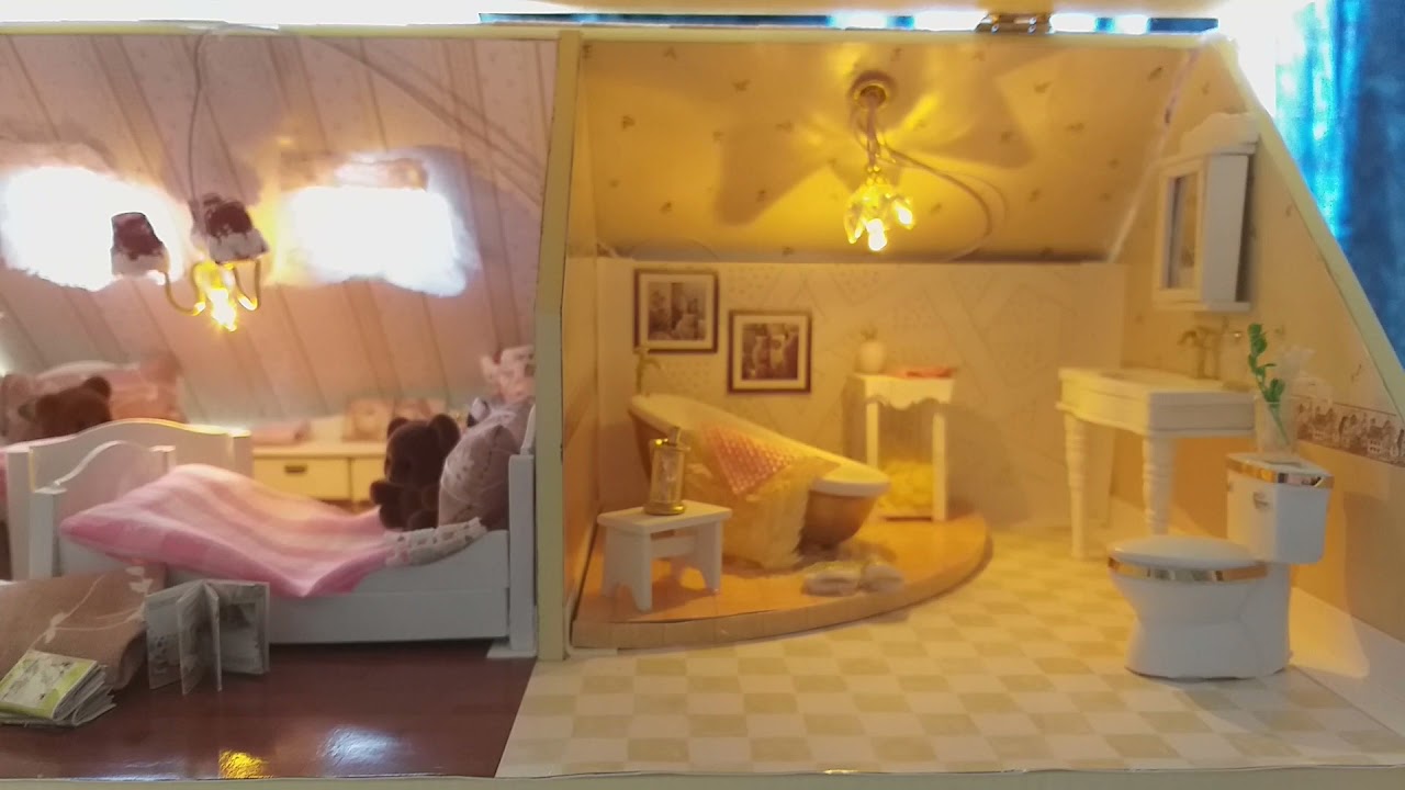 My Yellow 1:24 Scale Dollhouse