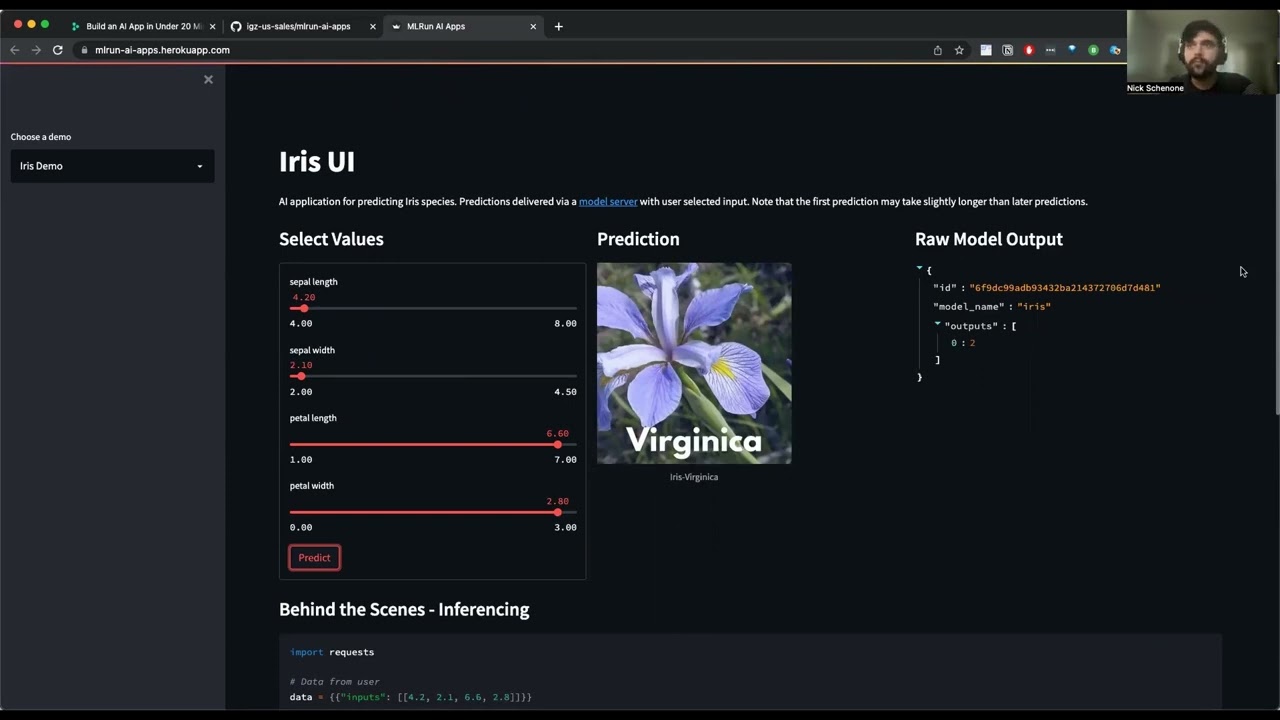 (3/3) Build an AI App In Under 20 Minutes: Iris App