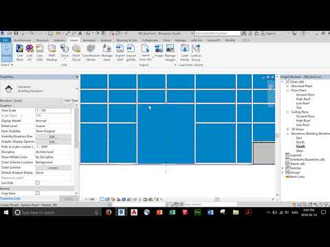 8 Adding a Curtain Wall Double Door